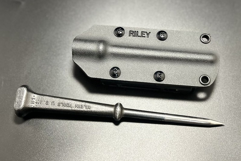 Kydex Sheath for Klein Tools Steel Scratch Awl – Andrew Riley